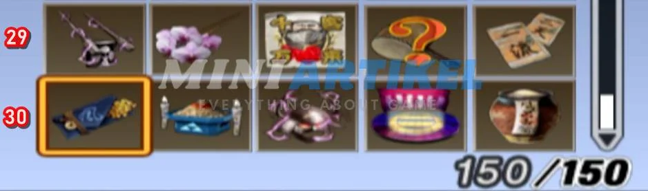 Semua Fungsi Item Basara 2 Heroes PS2 + Personal Item Karakter